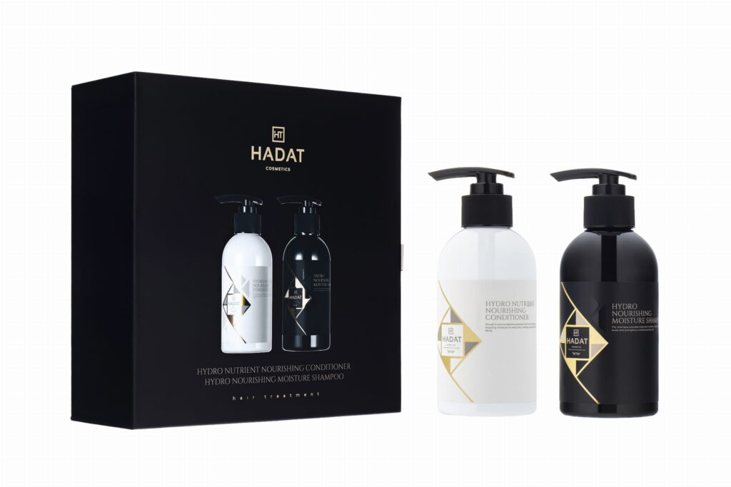 HADAT Nutrient Nourishing Conditioner + Nourishing Moisture Shampoo ...